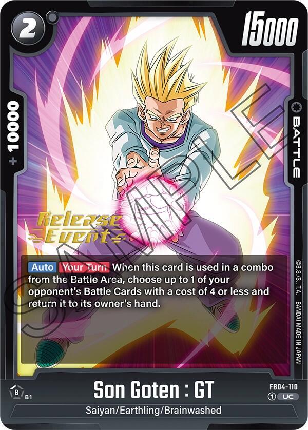Son Goten : GT Fusion World: Ultra Limit Pre-Release | Dragon Ball ...