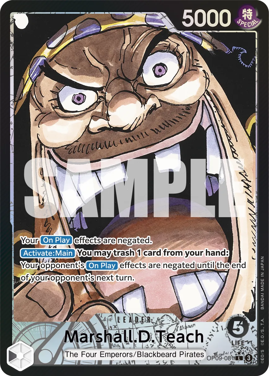 Marshall.D.Teach OP-09: Emperors in the New World | One Piece | CardTrader