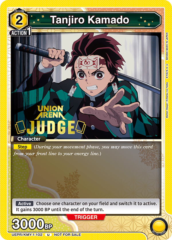 Tanjiro Kamado Judge Promos | Union Arena | CardTrader