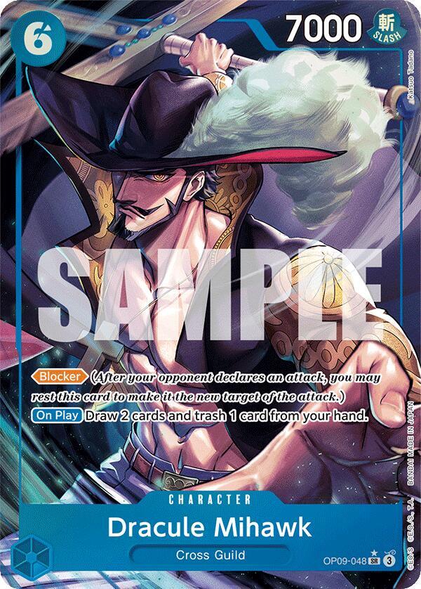 Dracule Mihawk OP-09: Emperors in the New World | One Piece | CardTrader