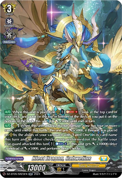 Blest Dragon, Gabwelius Omniscient Awakening | Vanguard | CardTrader