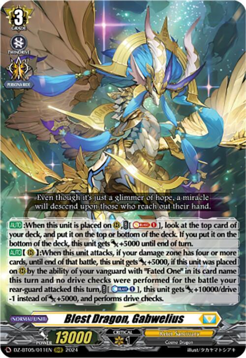 Blest Dragon, Gabwelius Omniscient Awakening | Vanguard | CardTrader