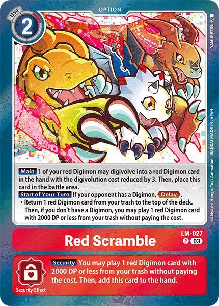 Red Scramble Special Limited Set | Digimon | CardTrader