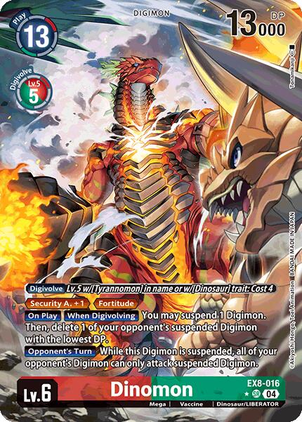 Dinomon Chain of Liberation | Digimon | CardTrader
