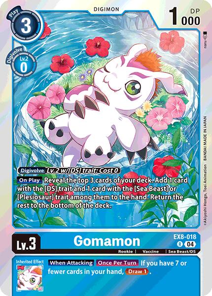 Gomamon Chain of Liberation | Digimon | CardTrader
