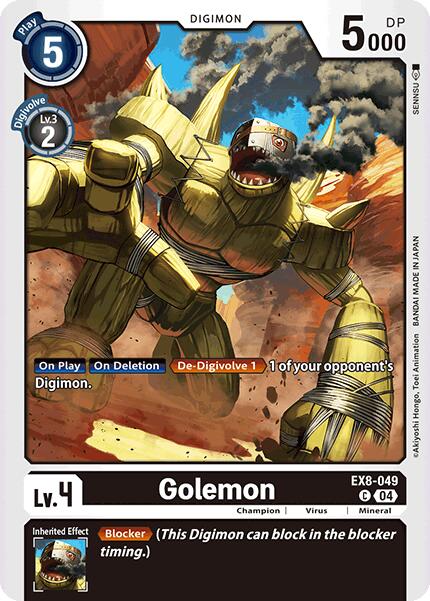 Golemon Chain of Liberation | Digimon | CardTrader