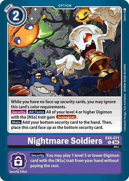 Nightmare Soldiers Chain of Liberation | Digimon | CardTrader