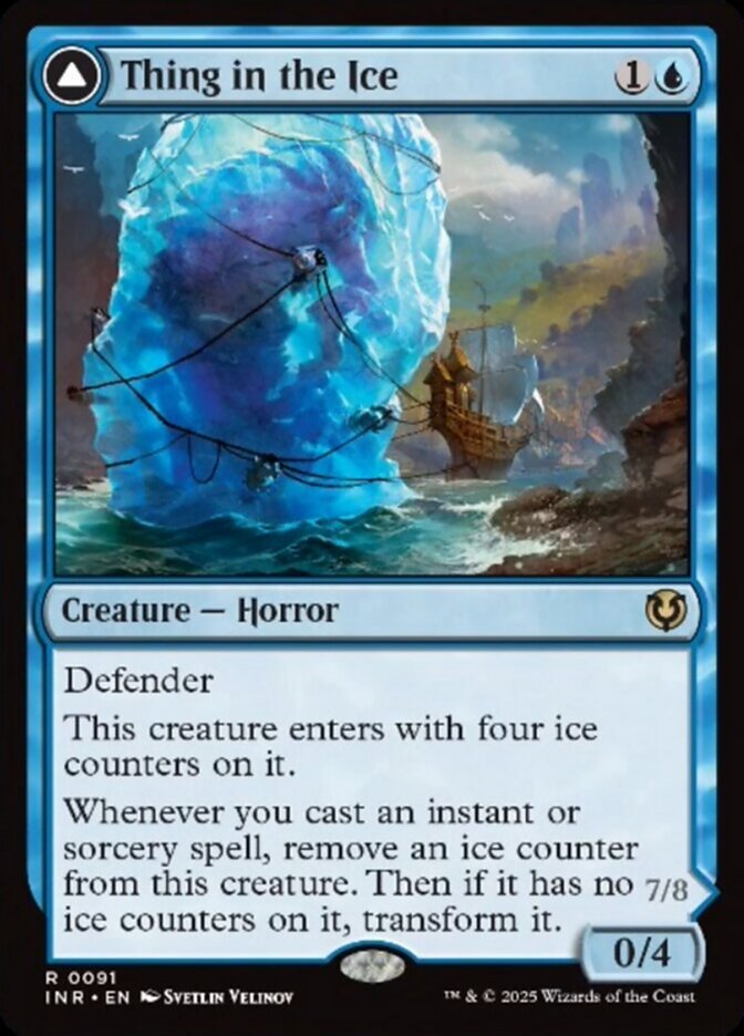 Thing in the Ice // Awoken Horror Innistrad Remastered | Magic | CardTrader