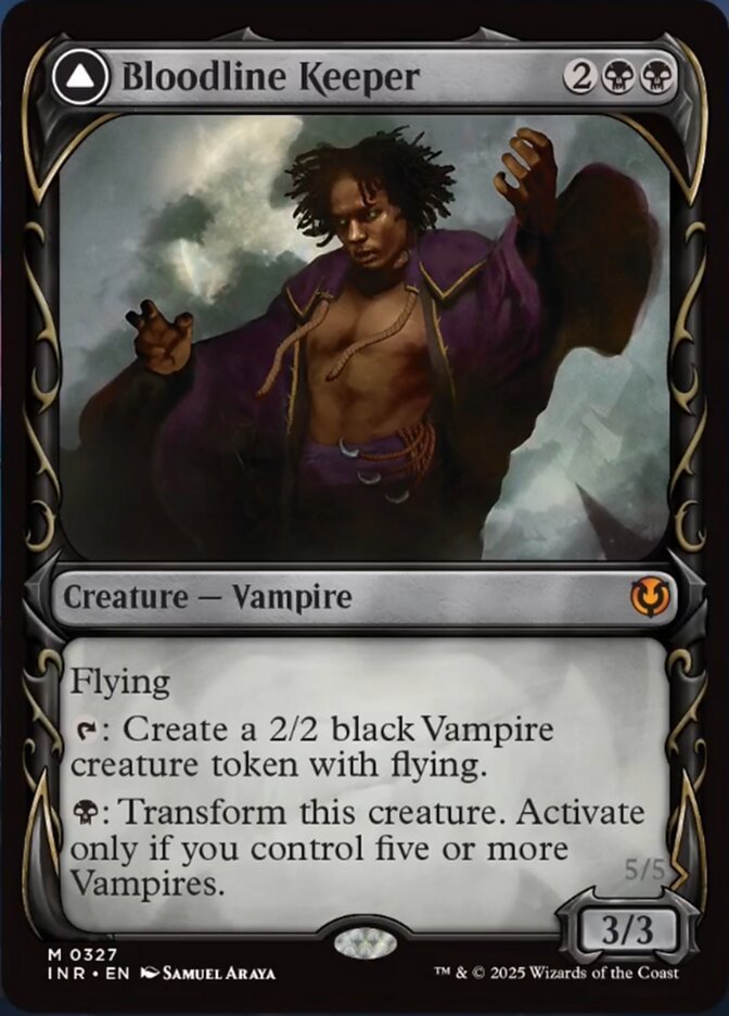 Bloodline Keeper // Lord of Lineage Innistrad Remastered Collectors ...