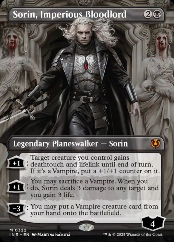 Sorin, Imperious Bloodlord Innistrad Remastered Collectors | Magic ...