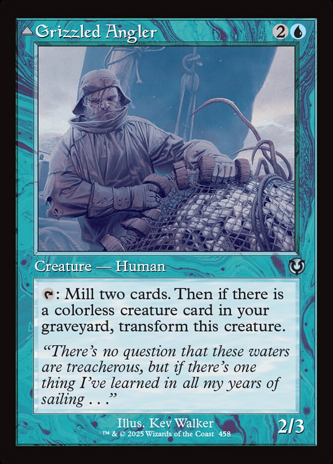 Grizzled Angler // Grisly Anglerfish Innistrad Remastered Collectors ...