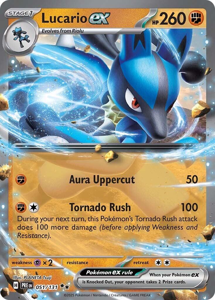 Lucario ex Prismatic Evolutions | Pokémon | CardTrader