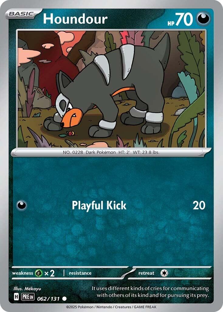 Houndour Prismatic Evolutions | Pokémon | CardTrader