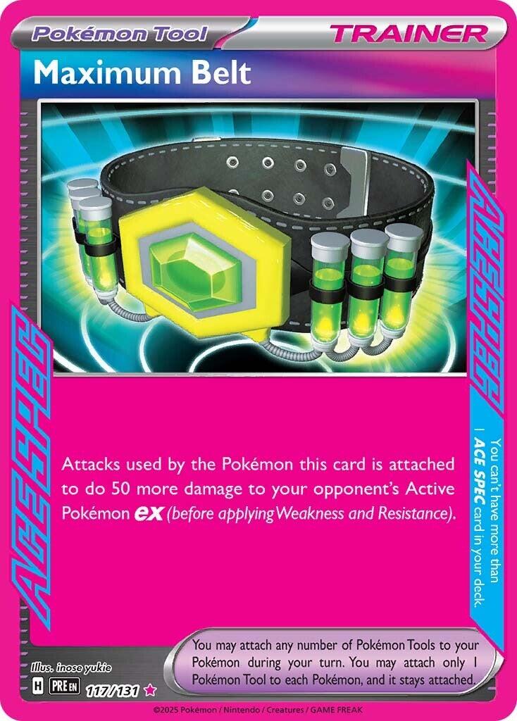 Maximum Belt Prismatic Evolutions | Pokémon | CardTrader