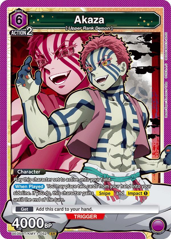 Akaza Demon Slayer | Union Arena | CardTrader