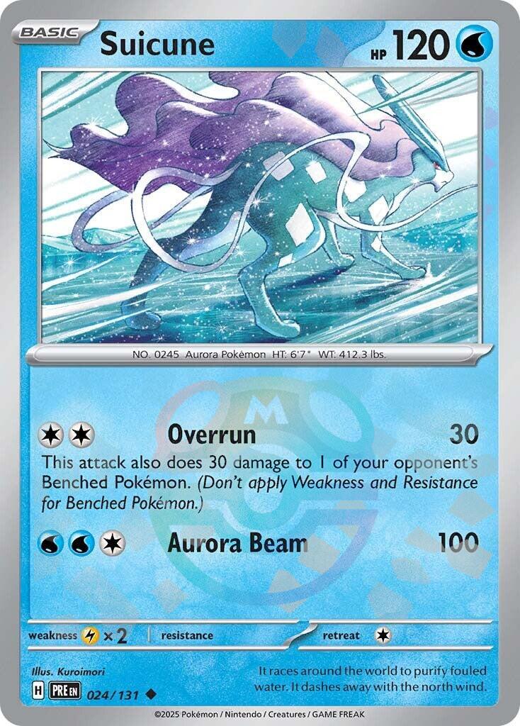 Suicune Evoluzioni Prismatiche - Master Ball Reverse Holo | Pokémon ...