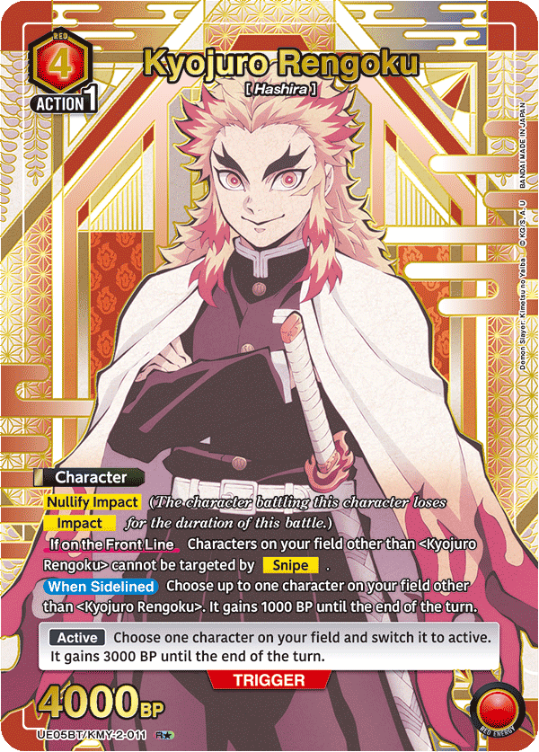 Kyojuro Rengoku Demon Slayer | Union Arena | CardTrader