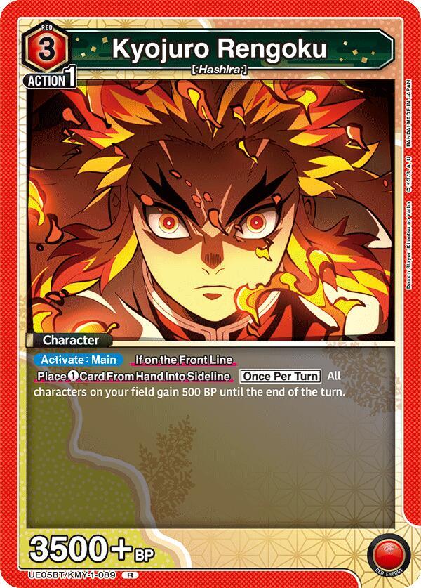 Kyojuro Rengoku Demon Slayer | Union Arena | CardTrader