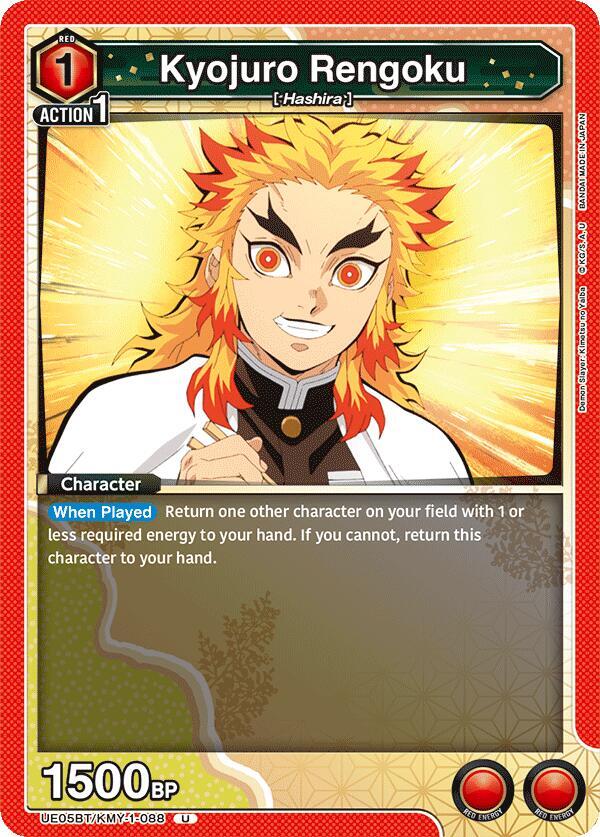 Kyojuro Rengoku Demon Slayer | Union Arena | CardTrader