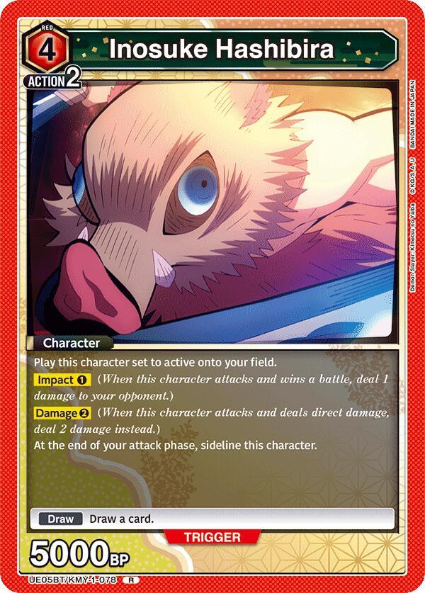 Inosuke Hashibira Demon Slayer | Union Arena | CardTrader