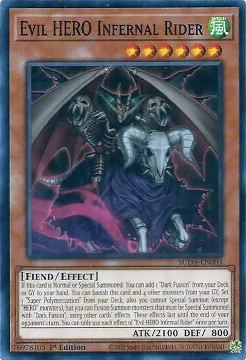 Evil HERO Infernal Rider Supreme Darkness | Yu-Gi-Oh! | CardTrader