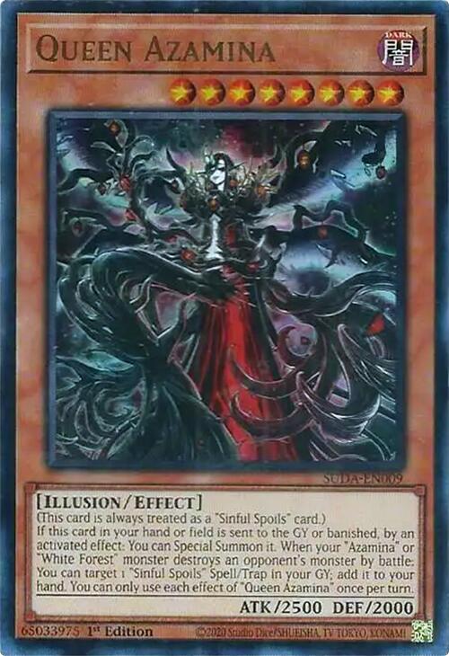 Queen Azamina Supreme Darkness | Yu-Gi-Oh! | CardTrader