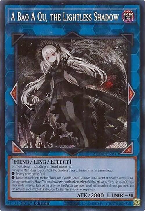 A Bao A Qu, the Lightless Shadow Supreme Darkness | Yu-Gi-Oh! | CardTrader