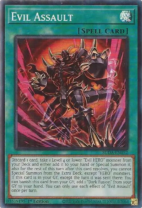 Evil Assault Supreme Darkness | Yu-Gi-Oh! | CardTrader