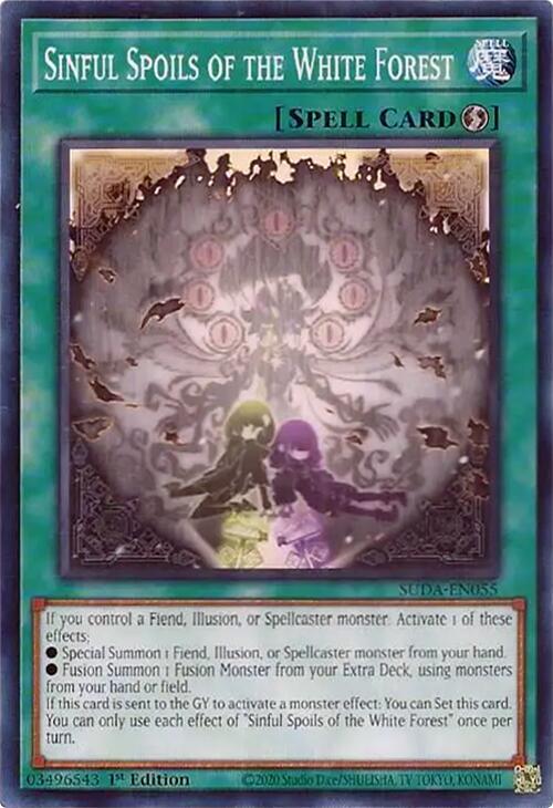 Sinful Spoils of the White Forest Supreme Darkness | Yu-Gi-Oh! | CardTrader
