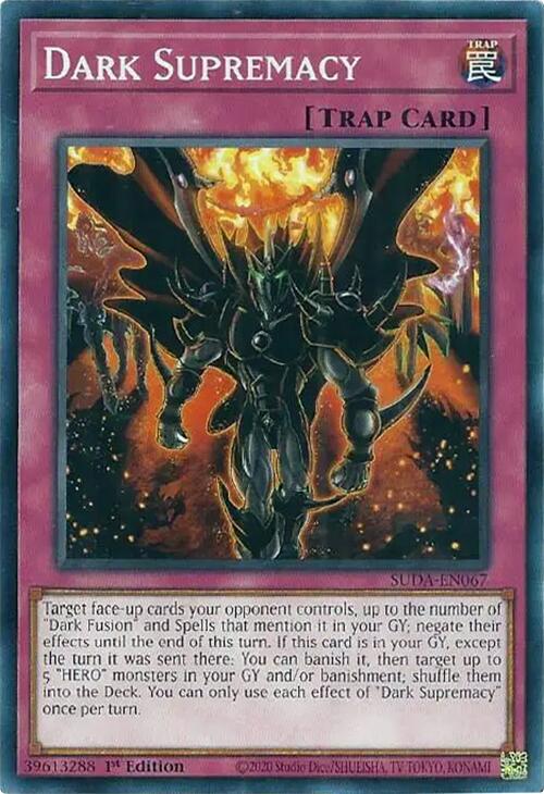 Dark Supremacy Supreme Darkness | Yu-Gi-Oh! | CardTrader