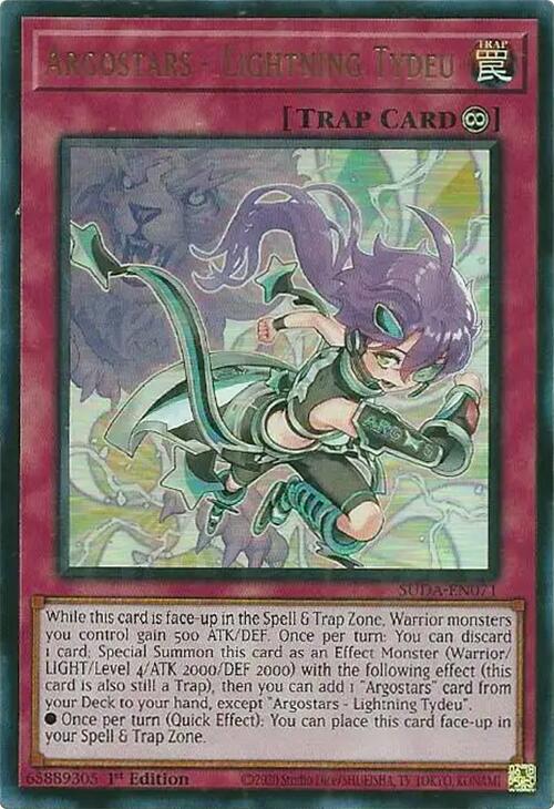 Argostars - Lightning Tydeu Supreme Darkness | Yu-Gi-Oh! | CardTrader