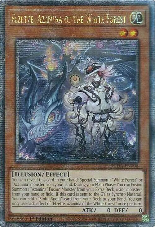Elzette, Azamina of the White Forest Supreme Darkness | Yu-Gi-Oh ...