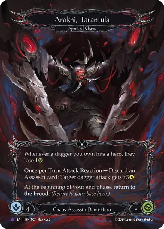 Arakni, Tarantula The Hunted | Flesh and Blood | CardTrader