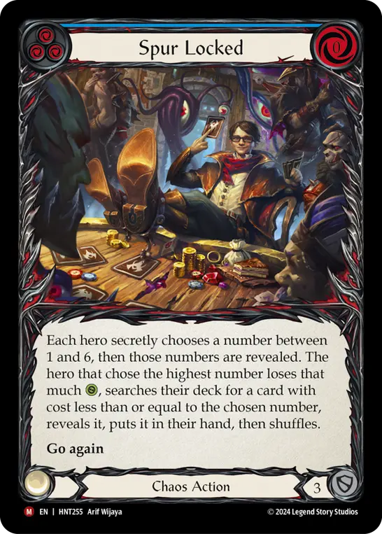 Spur Locked The Hunted | Flesh and Blood | CardTrader
