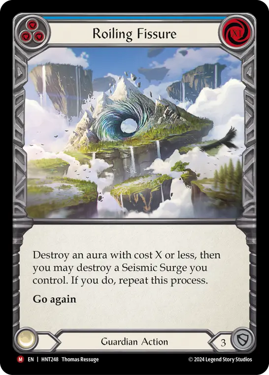 Roiling Fissure The Hunted | Flesh and Blood | CardTrader