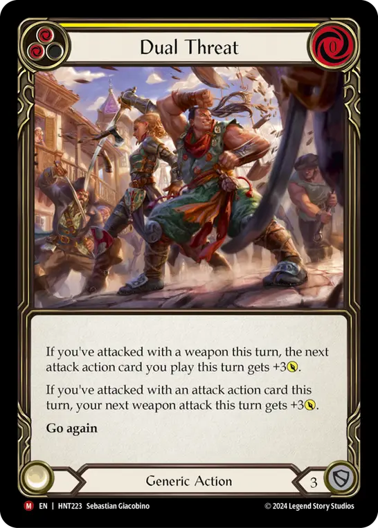 Dual Threat The Hunted | Flesh and Blood | CardTrader