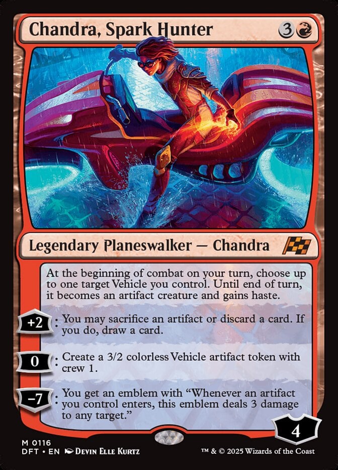 Chandra, cazadora de la chispa Aetherdrift | Magic | CardTrader