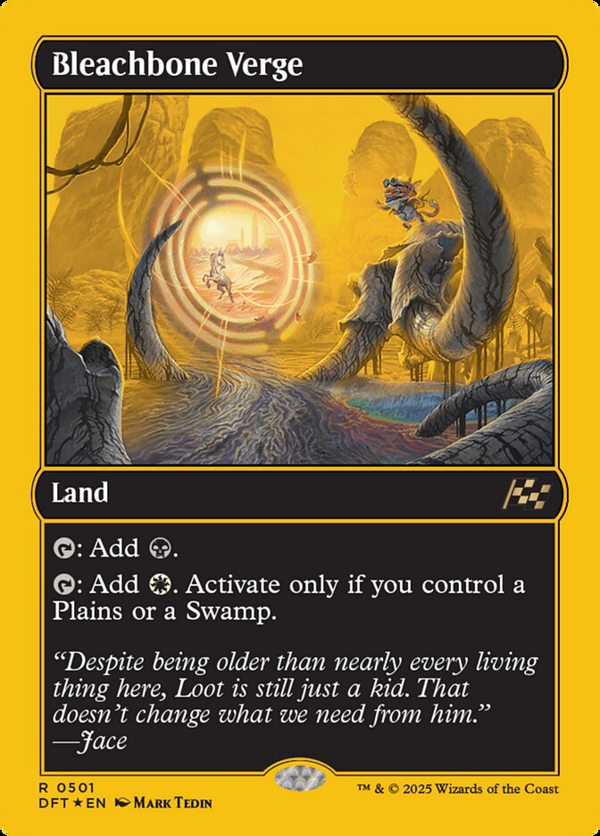 Bleachbone Verge Aetherdrift Box Toppers | Magic | CardTrader