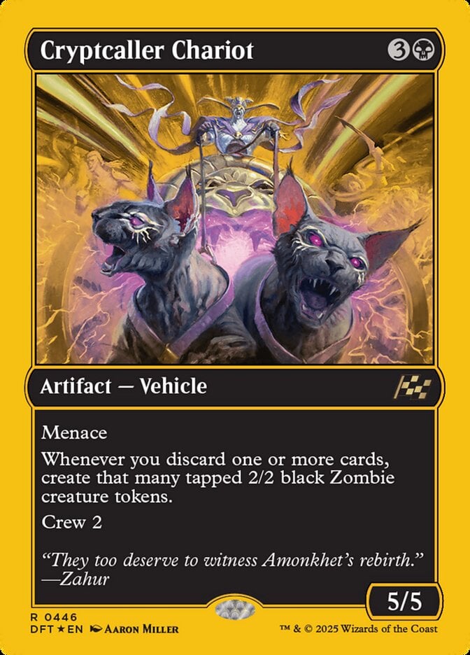 Cryptcaller Chariot Aetherdrift Box Toppers | Magic | CardTrader