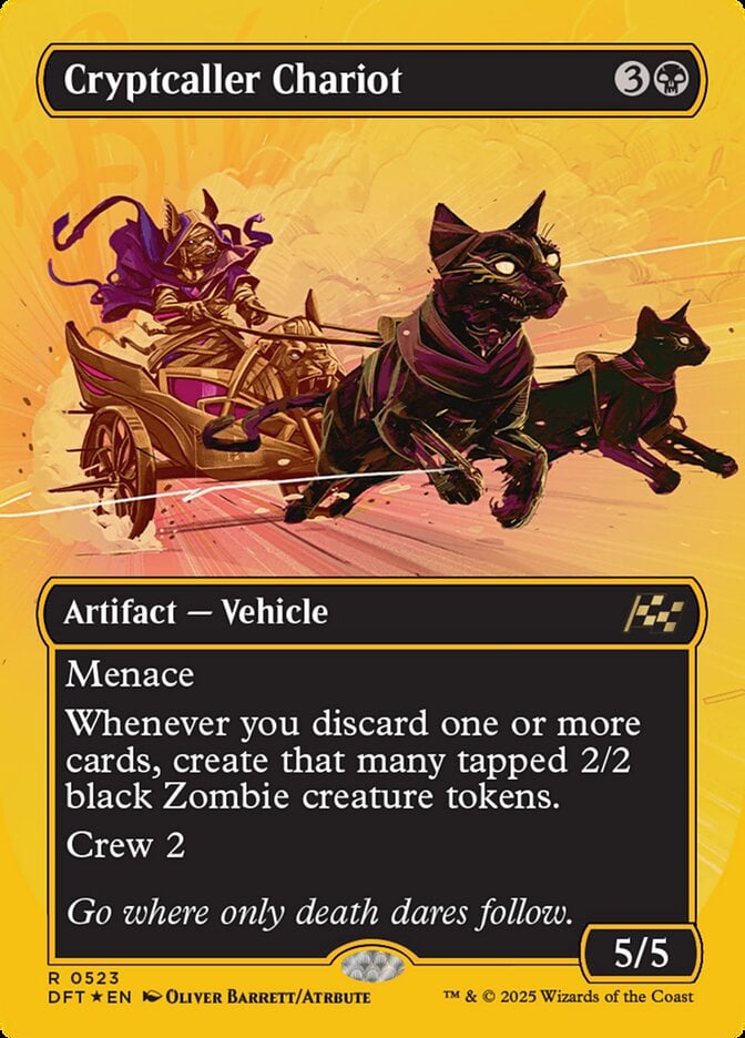 Cryptcaller Chariot Aetherdrift Box Toppers | Magic | CardTrader