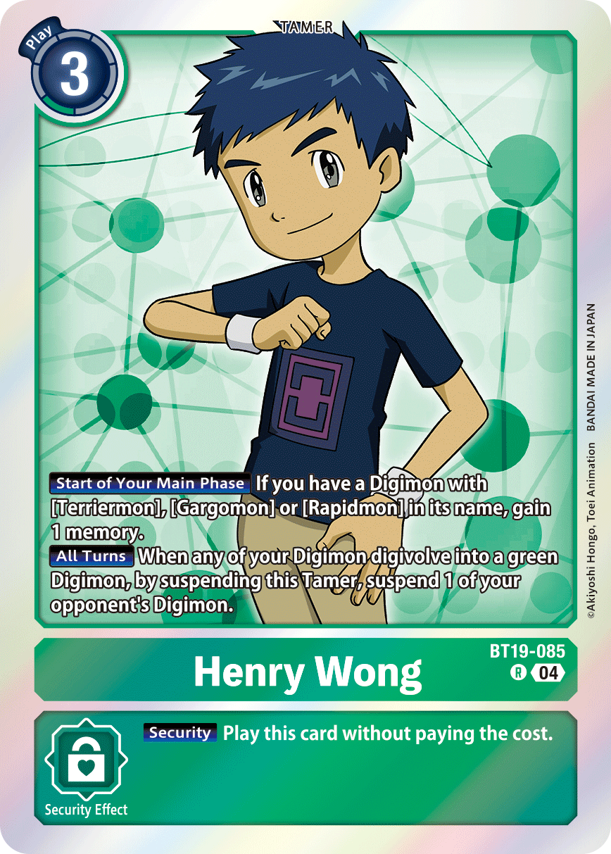 Henry Wong Special Booster Ver 2.5 | Digimon | CardTrader