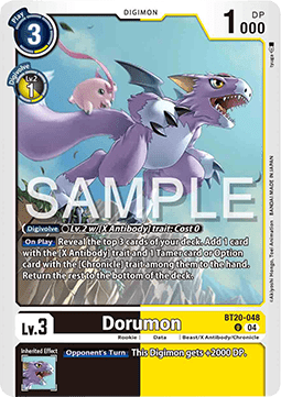 Dorumon Special Booster Ver 2.5 | Digimon | CardTrader