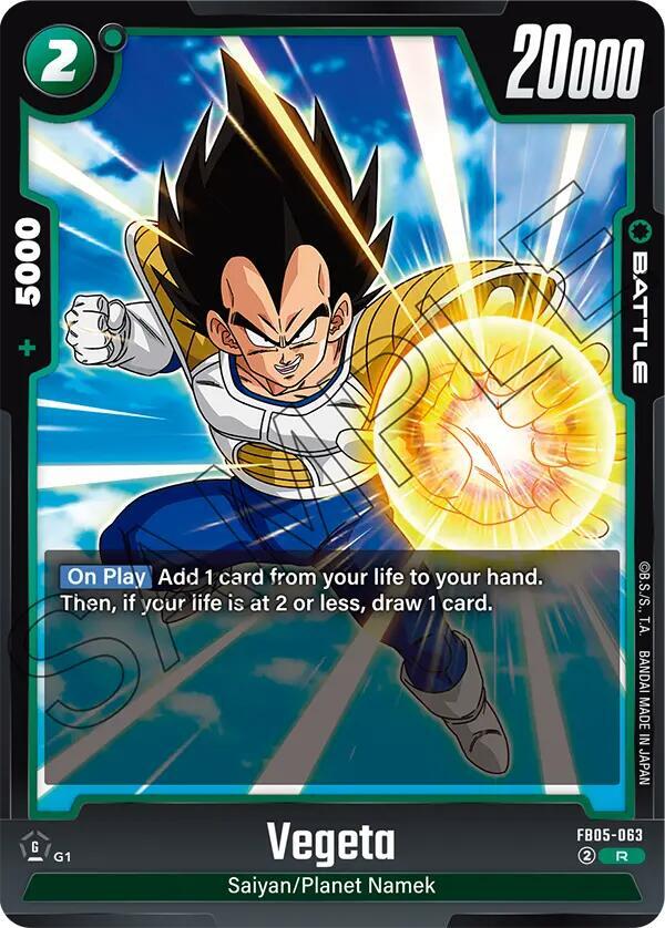 Vegeta Fusion World: New Adventure | Dragon Ball Super | CardTrader