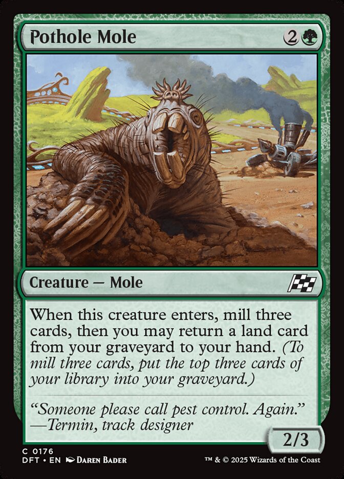 Pothole Mole Aetherdrift | Magic | CardTrader