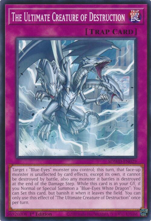 The Ultimate Creature of Destruction Structure Deck: Blue-Eyes White Destiny | Yu-Gi-Oh ...