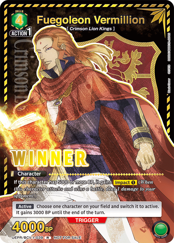 Fuegoleon Vermillion Winner Pack | Union Arena | CardTrader