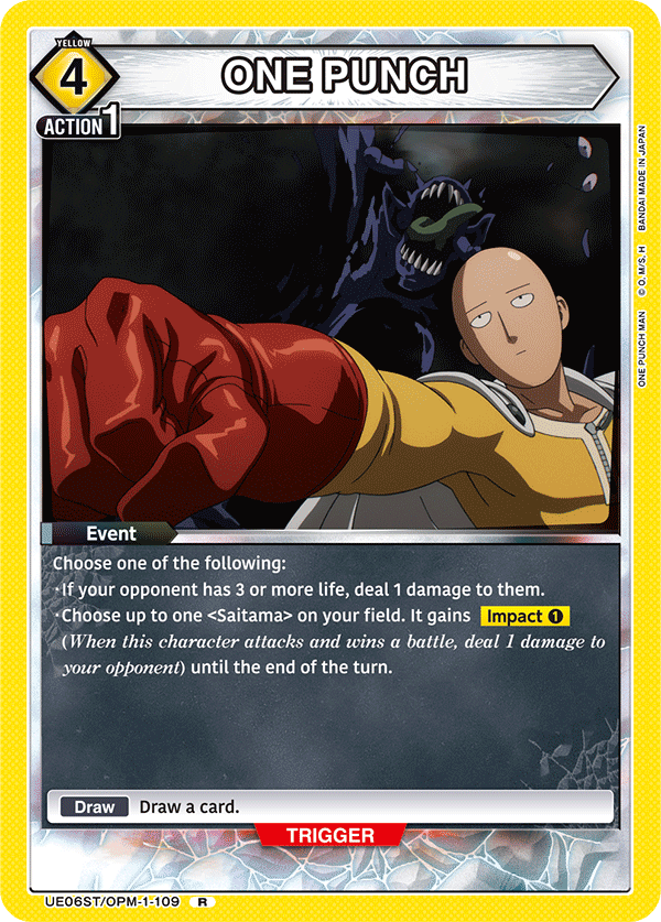 ONE PUNCH Starter Deck: One Punch Man | Union Arena | CardTrader