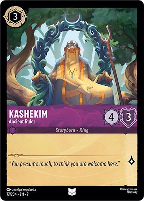 Kashekim - Ancient Ruler Archazia's Island | Lorcana | CardTrader