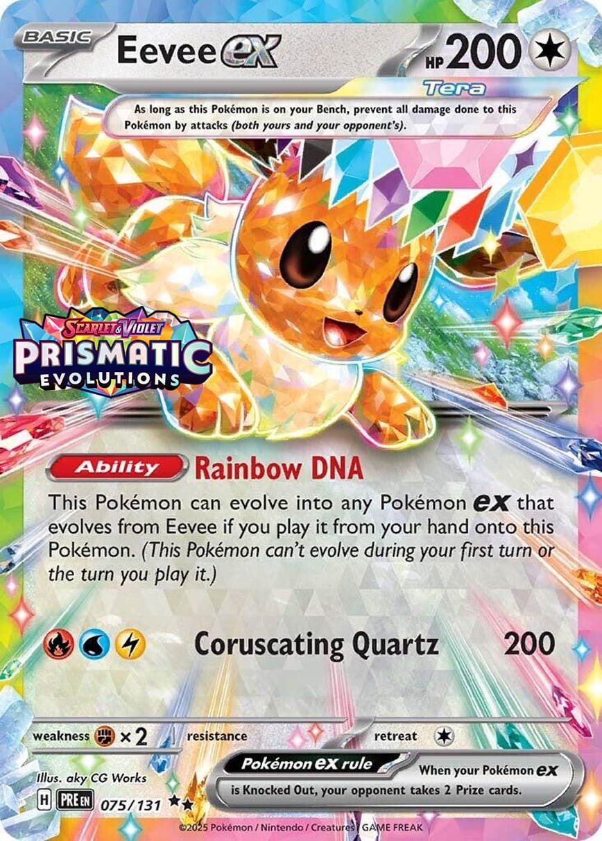 Eevee ex SV Black Star Promos | Pokémon | CardTrader