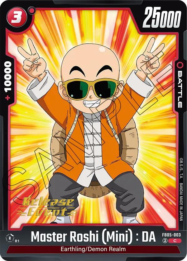 Master Roshi (Mini) : DA Fusion World: New Adventure Pre-Release ...